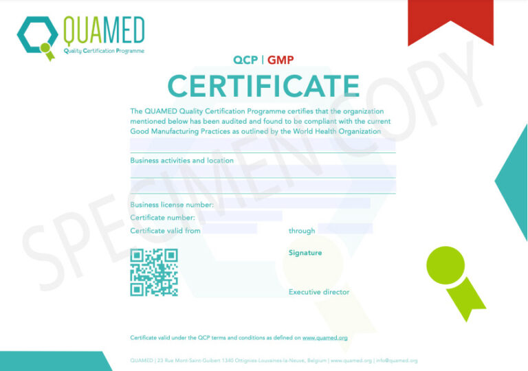 Quality Certification Program - Quamed